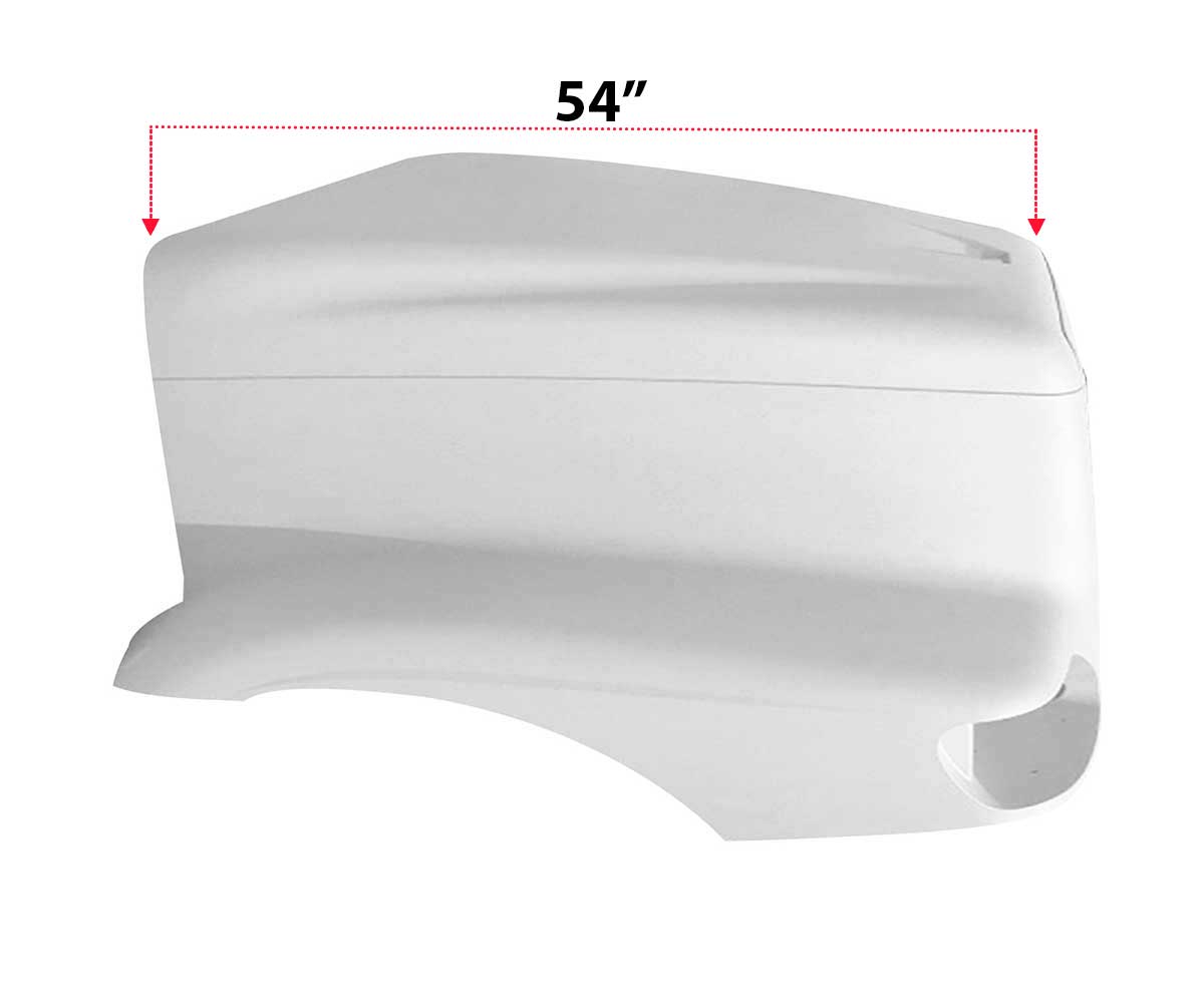 INTERNATIONAL 9100i & 9200i SBA CURVED WINDSHIELD 54" CENTERLINE RTM ...
