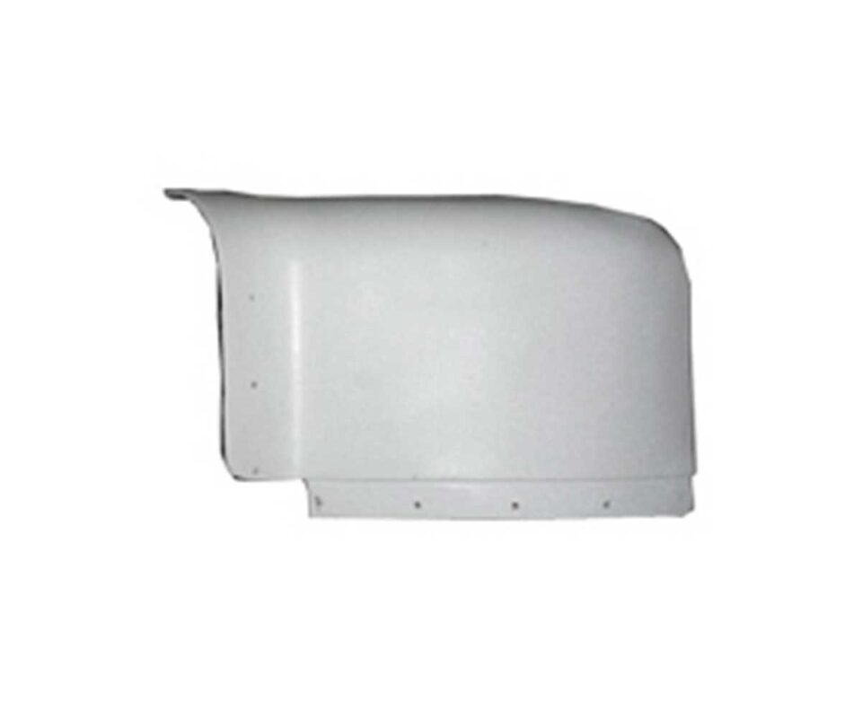 CAB EXTENSION LOWER ALUMINUM LH - TITAN HOODS