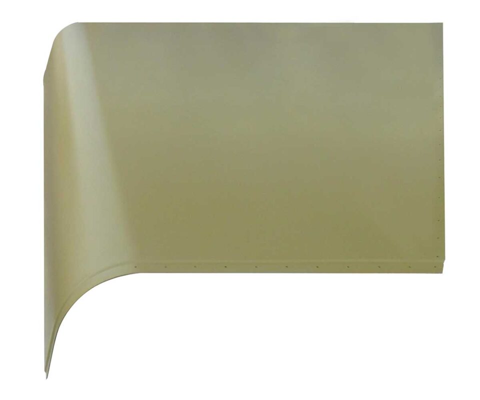 PETERBILT 379 EXTENDED TOP PANEL FOR HOOD RH SIDE ALUMINUM - TITAN HOODS