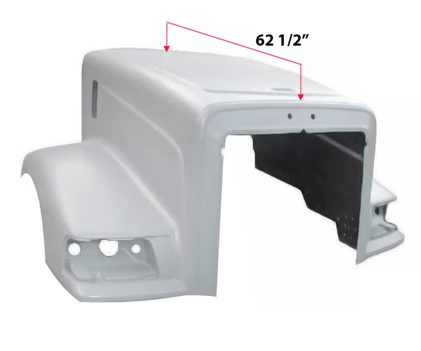 PETERBILT 377B & 385 LONG 62.5" CENTERLINE MODIFIED DESIGN SPLIT FENDER ...